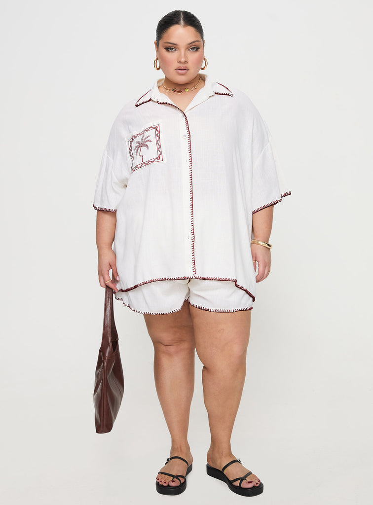 Palm Set White Curve | Princess Polly