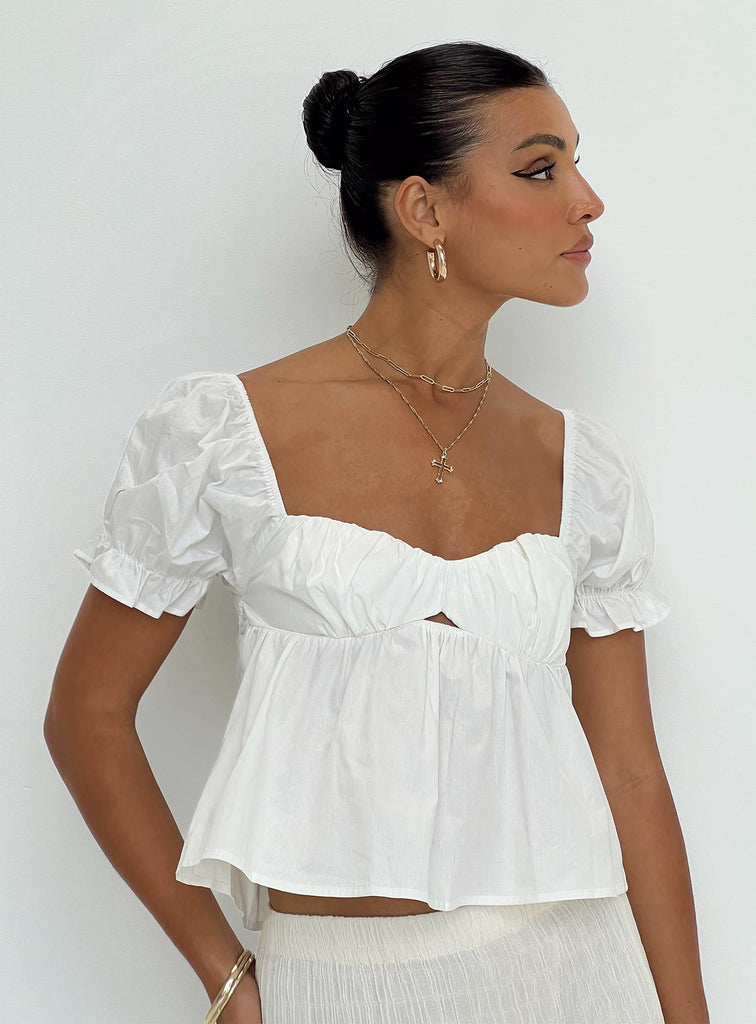 Arbour Top White | Princess Polly