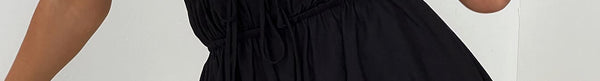 Kassidi Strapless Romper Black