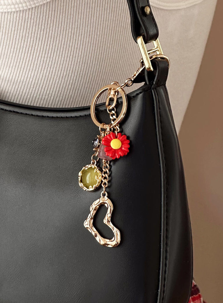 Maximiliano Key Chain Gold | Princess Polly USA