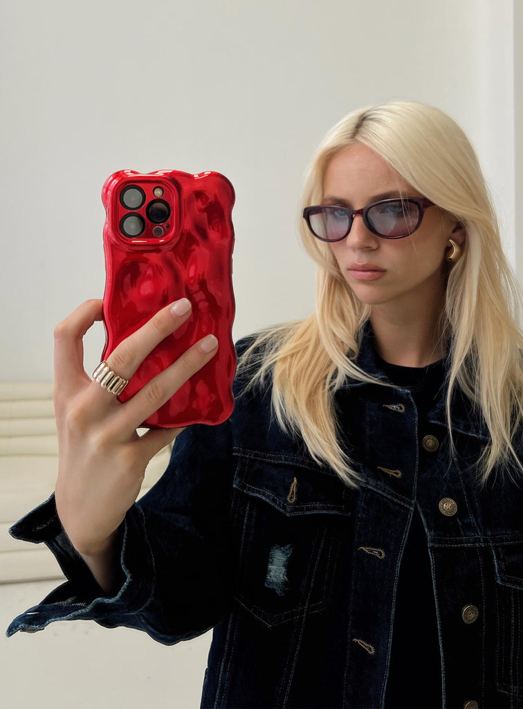 Maceline Iphone Case Red | Princess Polly USA