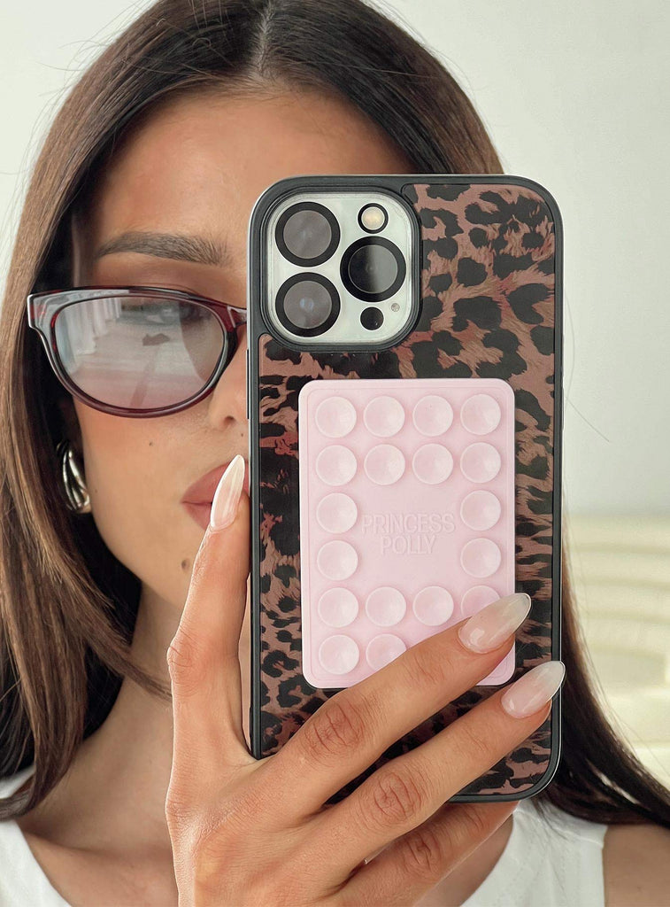 Phone Suction Plate Pink | Princess Polly