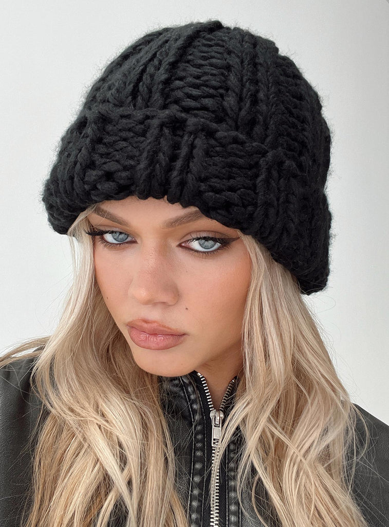 Alfey Beanie Black | Princess Polly USA