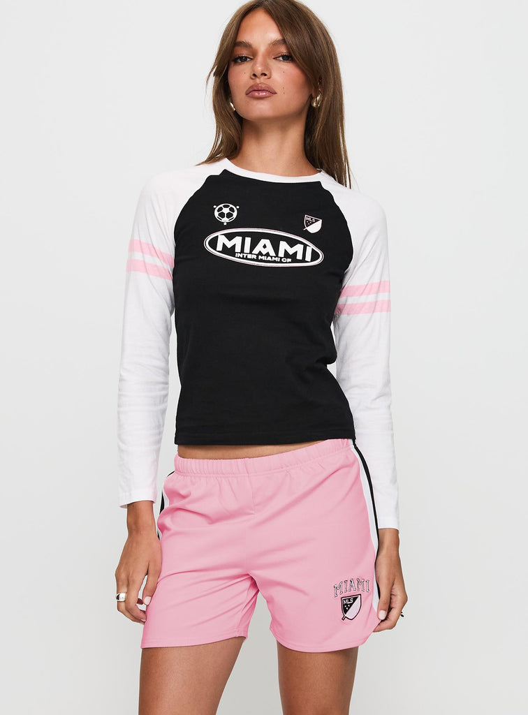 Bend It Athletic Shorts Pink | Princess Polly