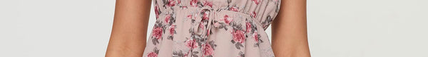 Renaud Mini Dress Pink Floral