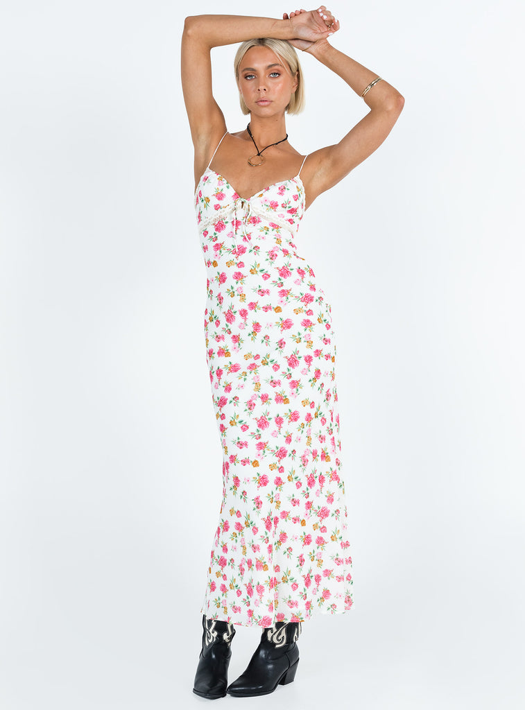 Emily Maxi Dress Multi Floral | Princess Polly