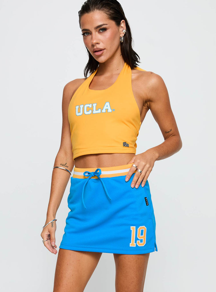 UCLA Basketball Skirt Blue | Princess Polly