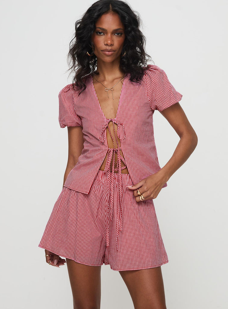 Arlina Set Red | Princess Polly