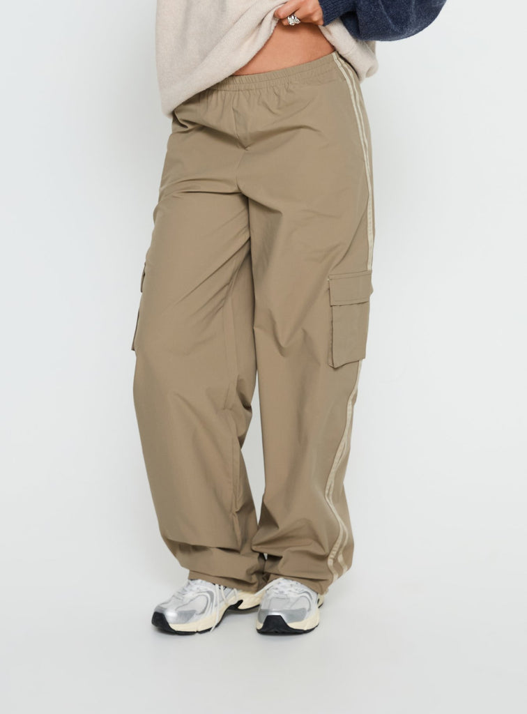 Ellyn Baggy Cargo Pants Khaki | Princess Polly