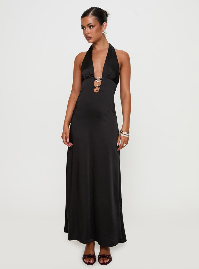 Fortress Maxi Dress Black | Princess Polly