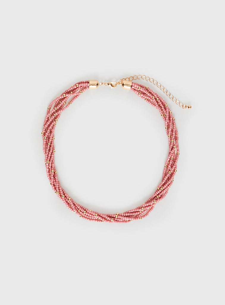 Mamba Necklace Pink | Princess Polly