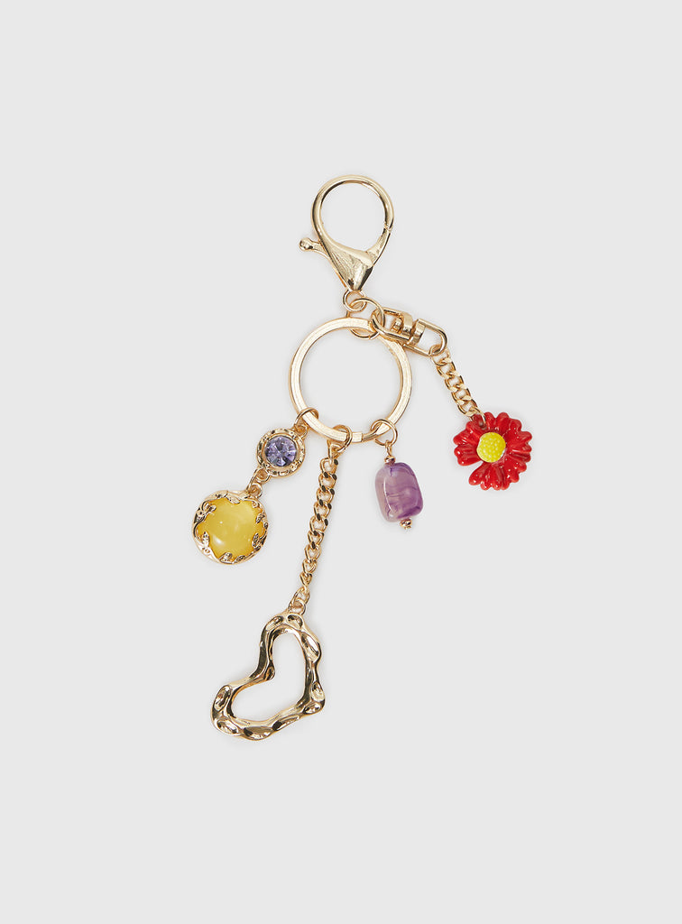 Maximiliano Key Chain Gold | Princess Polly USA