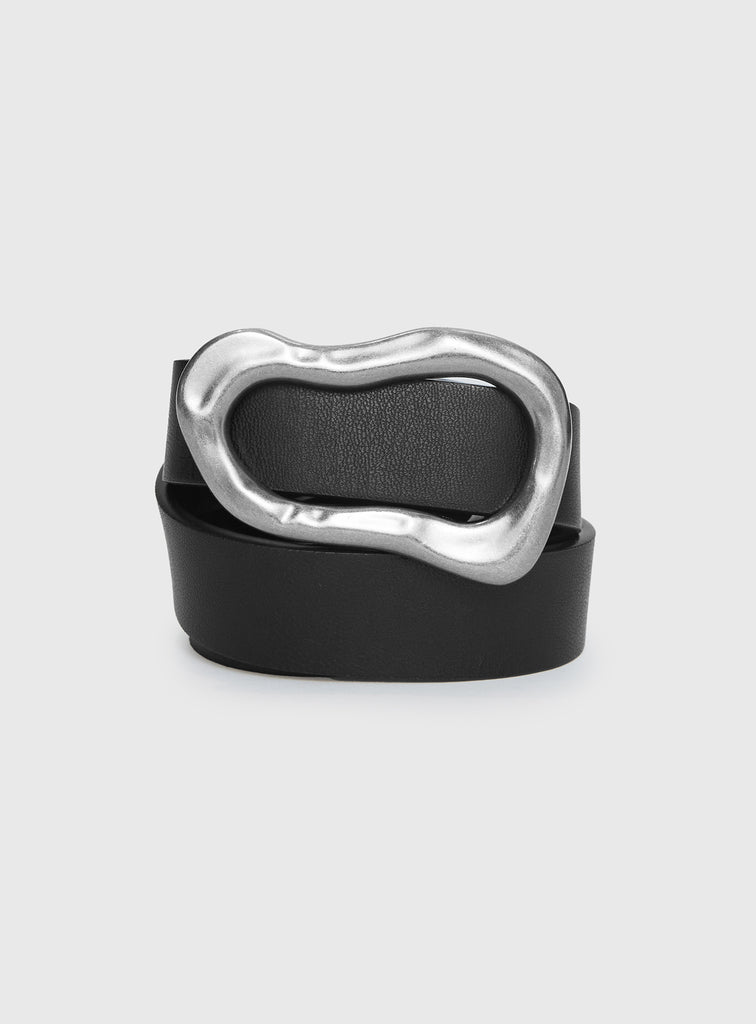 Leto Belt Black / Silver | Princess Polly
