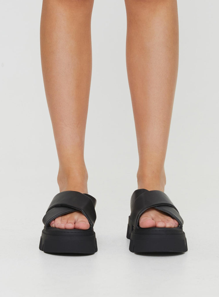 Noemi Sandals Black | Princess Polly