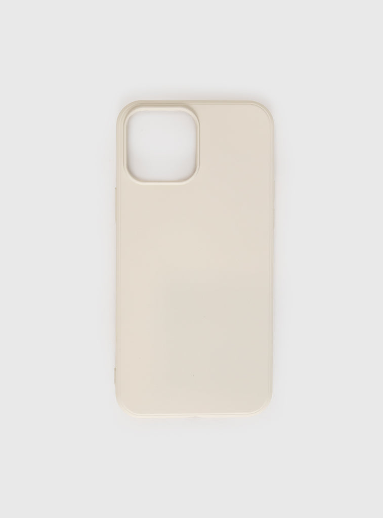 The Classic iPhone Case Cream | Princess Polly
