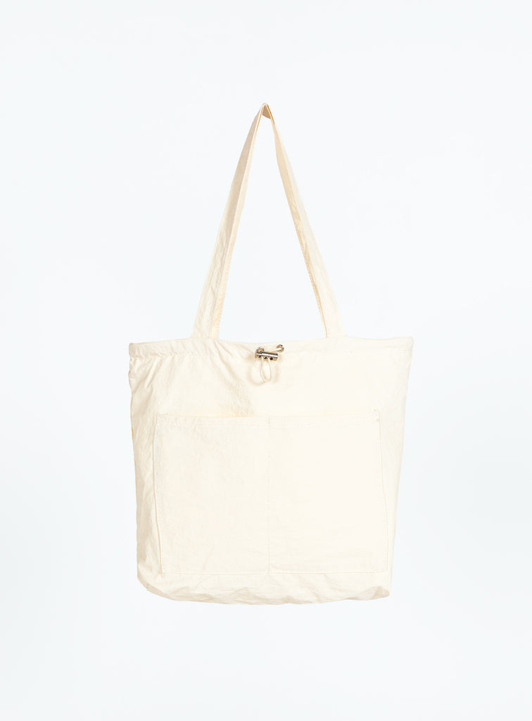 Rustic Tote Bag Cream