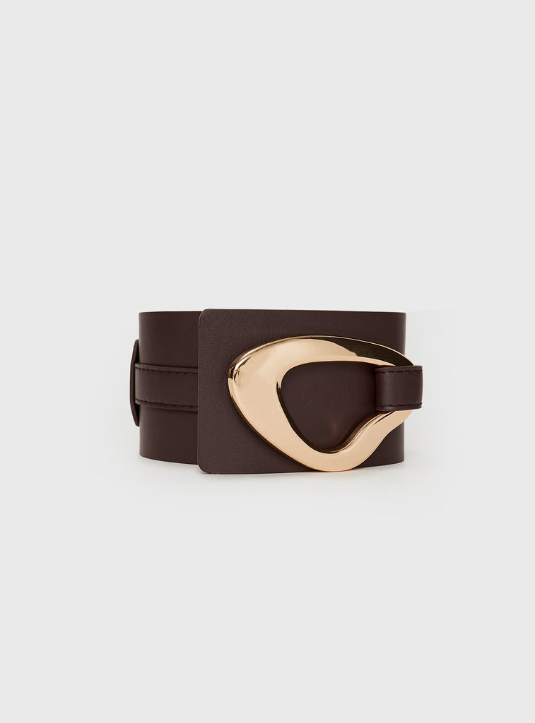 Alixx Belt Brown | Princess Polly USA