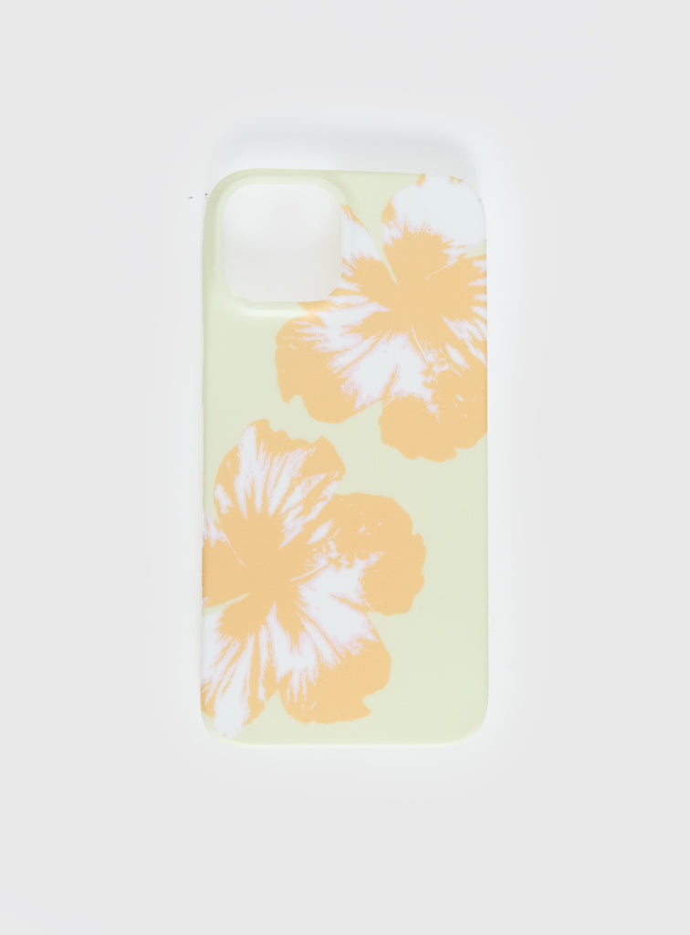 Shelly Beach iPhone Case Yellow | Princess Polly