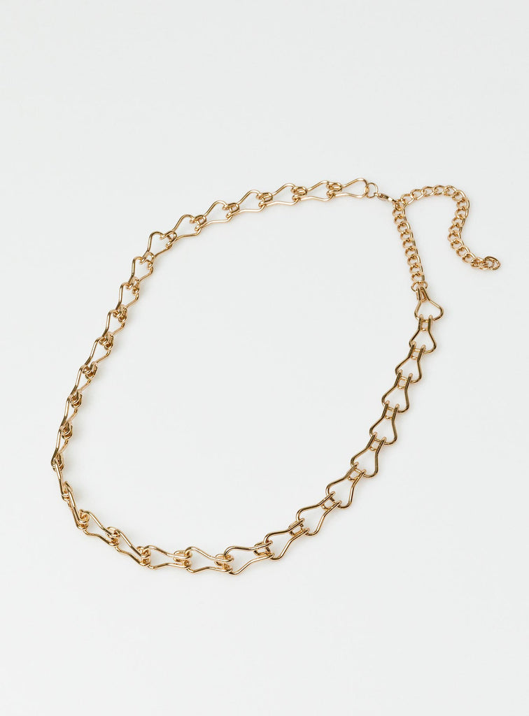 Faulknor Chain Belt Gold | Princess Polly