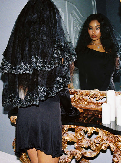 Bewitched One Shoulder Mini Dress Black | Princess Polly USA