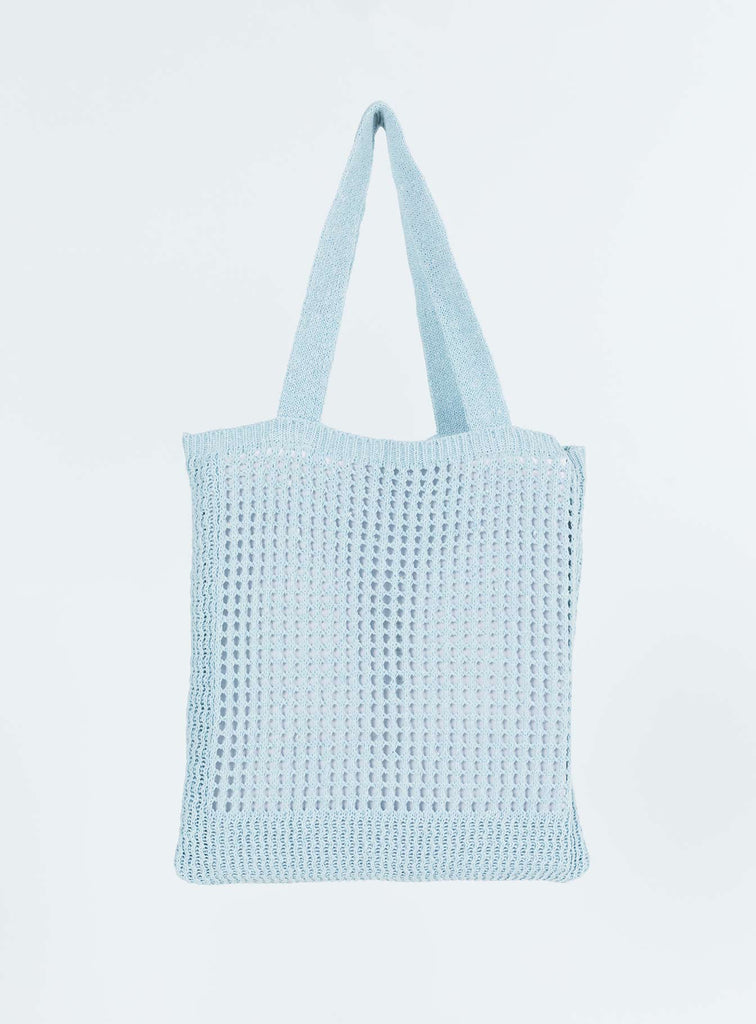 Toddy Tote Bag Blue | Princess Polly