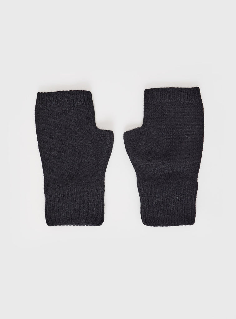 Jhett Mittens Black | Princess Polly