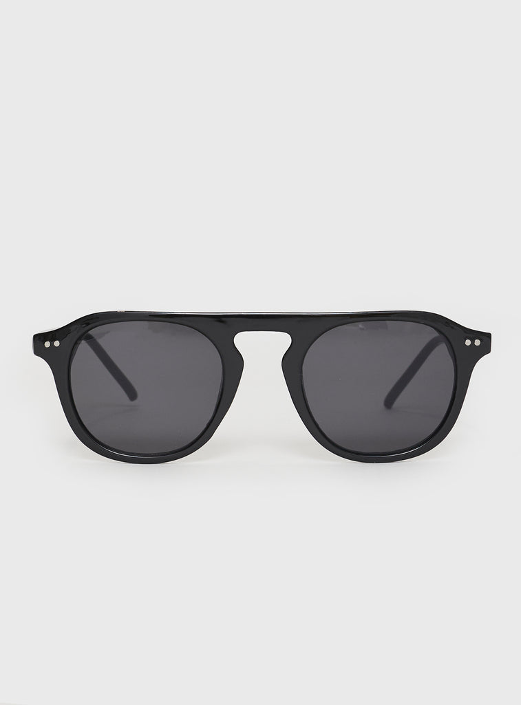 Matilda Sunglasses Black | Princess Polly