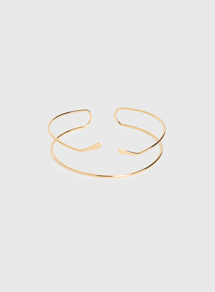 Through The Summer Arm Cuff Gold | Princess Polly