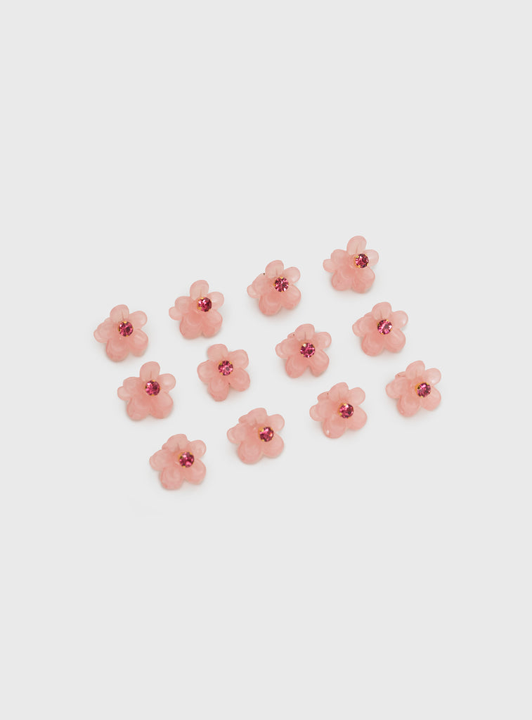 Cherry Blossom Hair Clip Pack Pink | Princess Polly