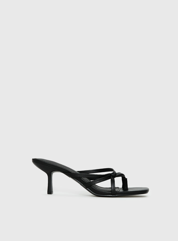 Goalie Heels Black | Princess Polly