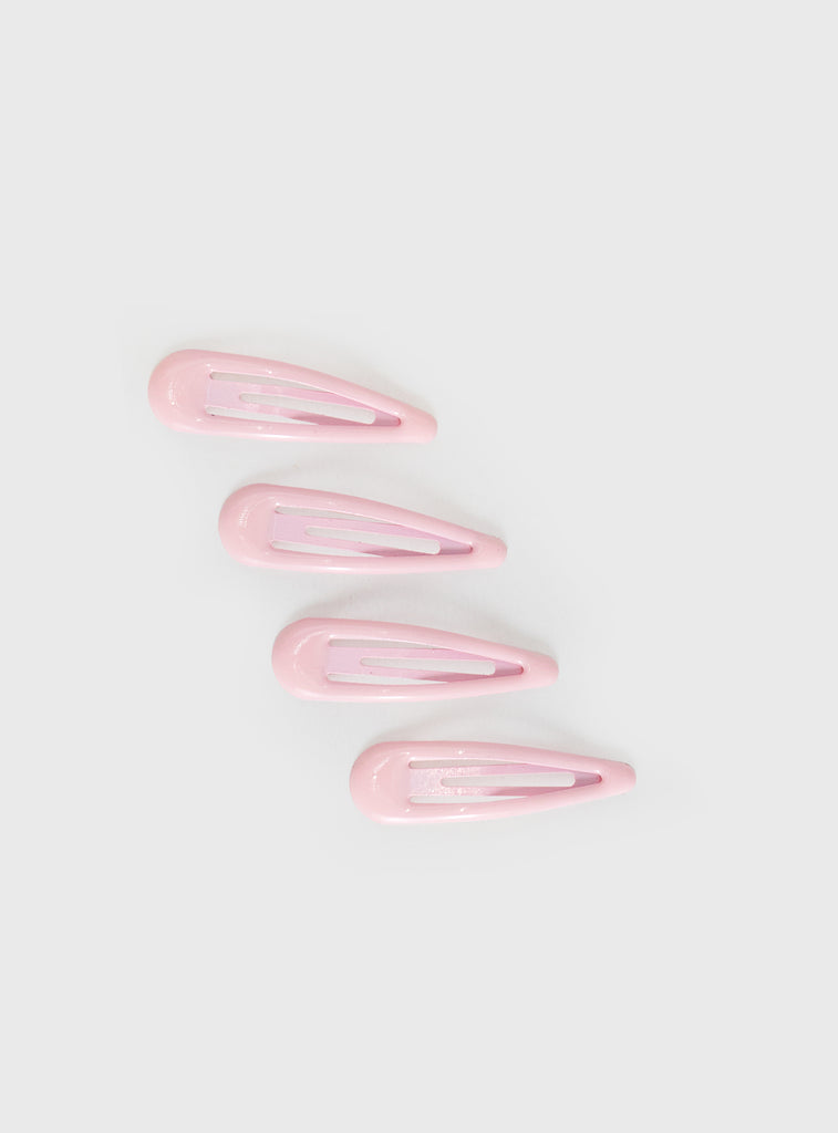 Felipe Hair Clip Pack Pink | Princess Polly