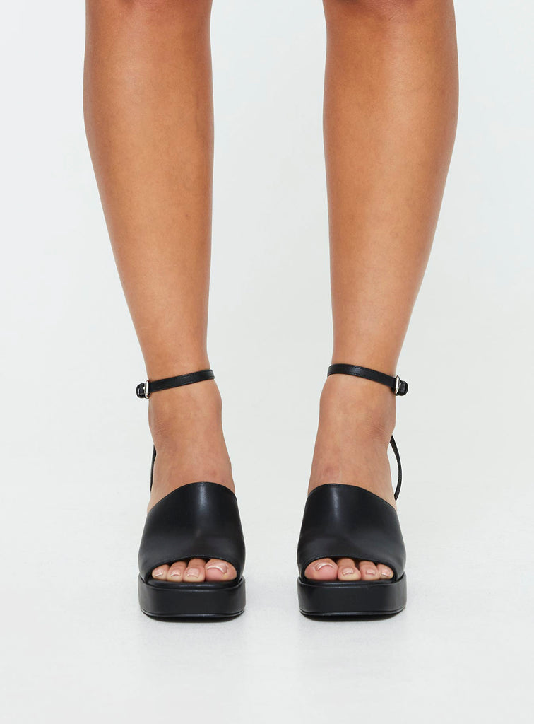 Rhiannon Heels Black | Princess Polly