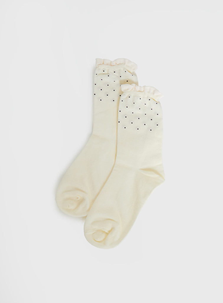 Future Planning Socks White | Princess Polly