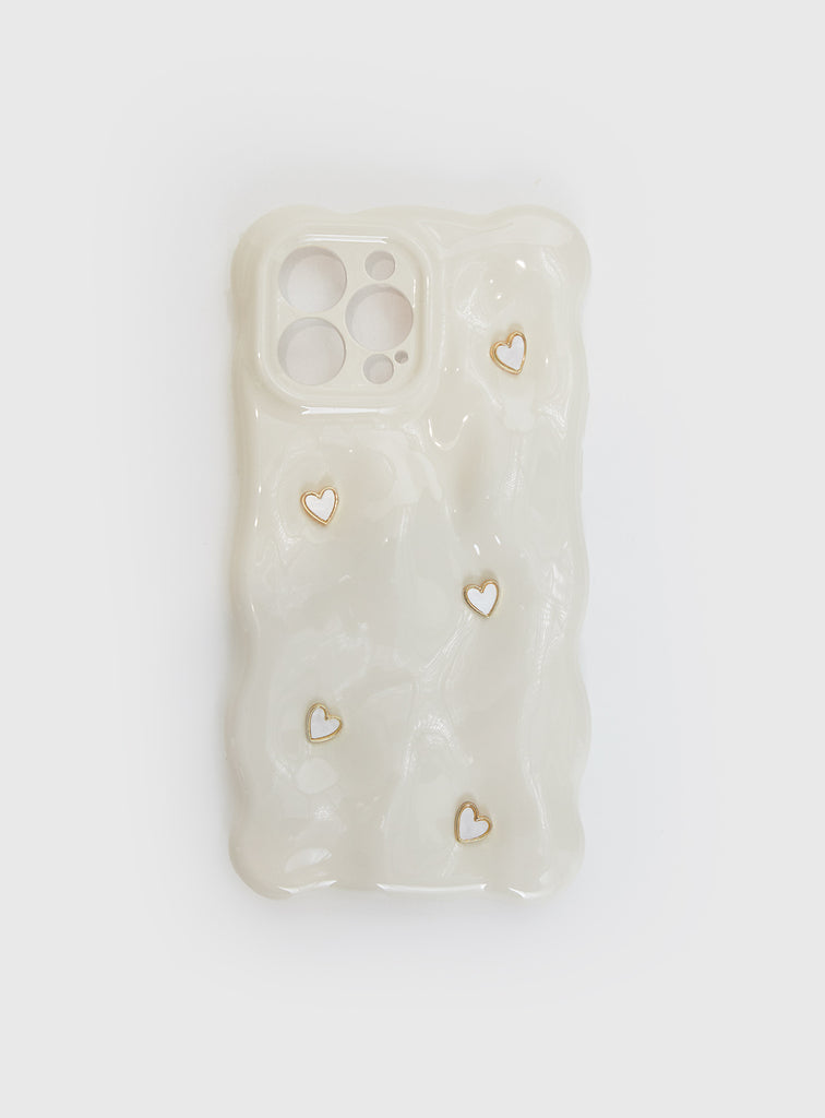 Hit Different Iphone Case Cream | Princess Polly USA