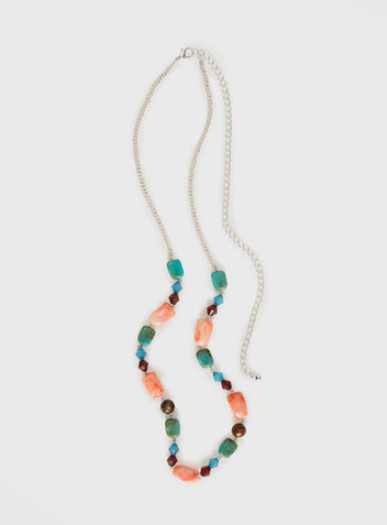 Elestren Beaded Chain Belt Multi | Princess Polly USA