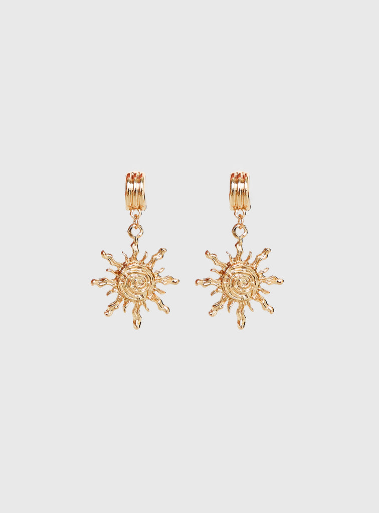 Camira Earrings Gold | Princess Polly