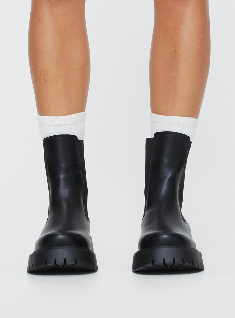 Elijah Boots Black | Princess Polly USA