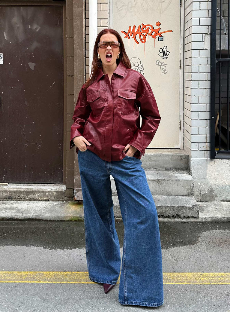 Ramos Low Rise Jeans Denim | Princess Polly USA