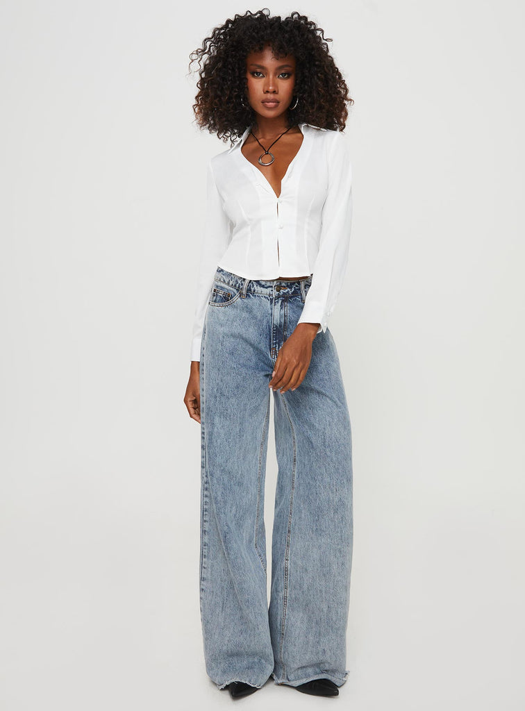 Murnik Shirt White | Princess Polly