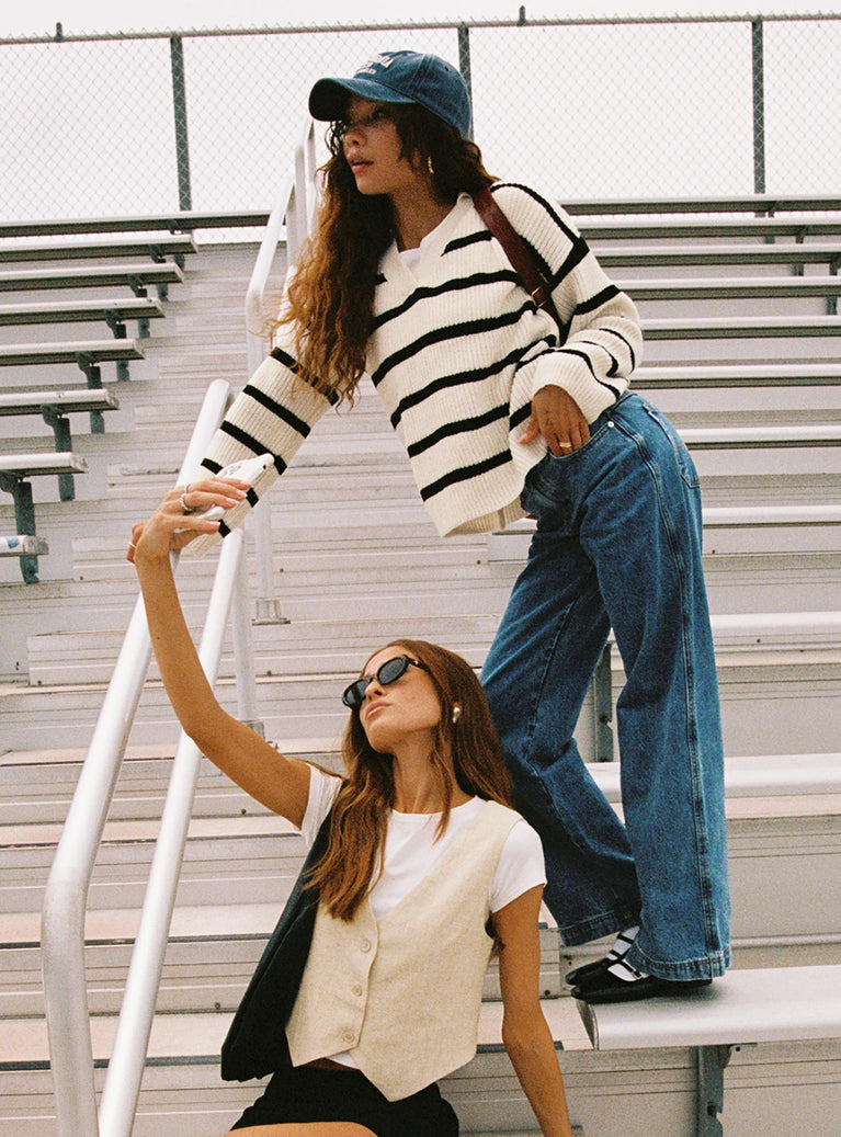 Jankins Baggy Jeans Mid Wash | Princess Polly USA