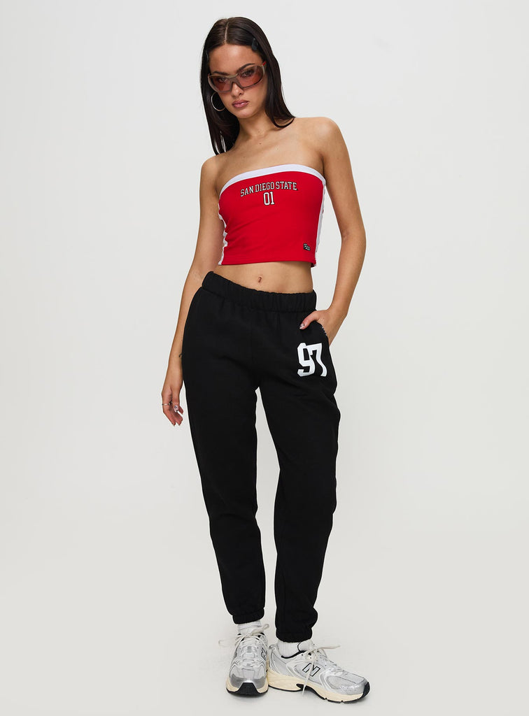 SDSU All Star Tube Top Red | Princess Polly