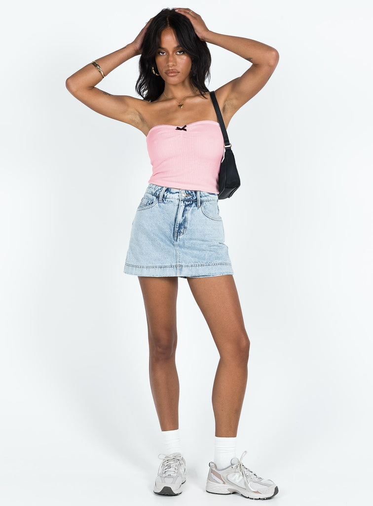 Tari Tube Top Pink | Princess Polly