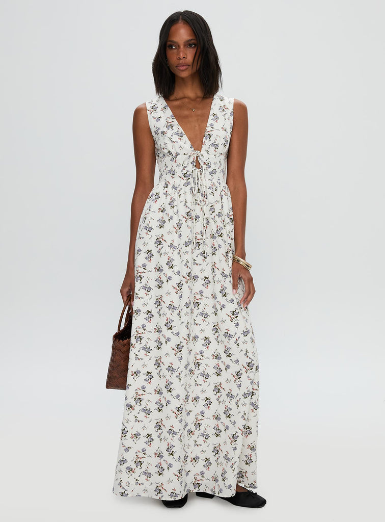 Pokey Maxi Dress Floral Multi | Princess Polly