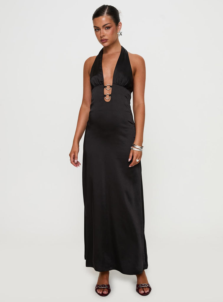 Fortress Maxi Dress Black | Princess Polly