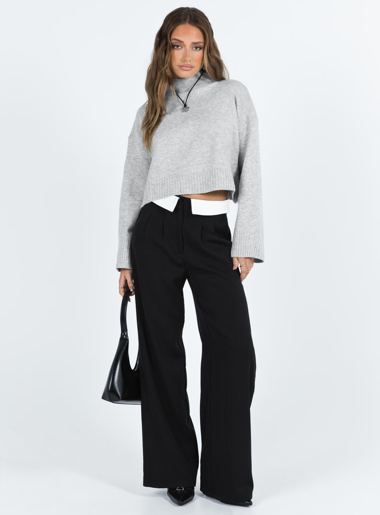Lacro Pants Black | Princess Polly