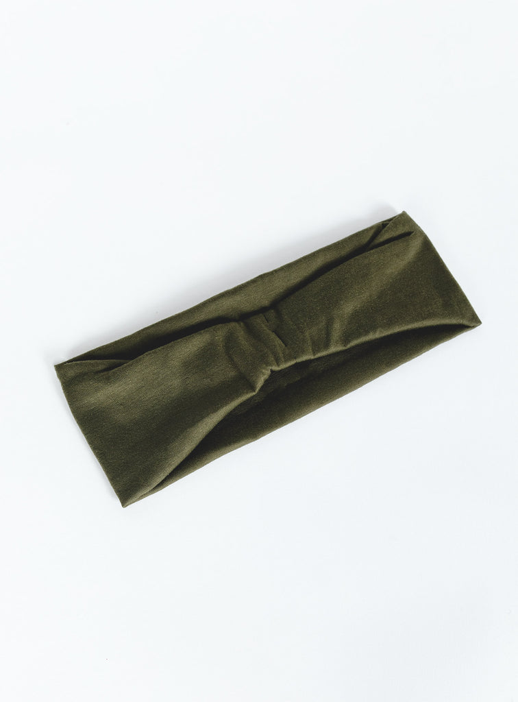 Juney Headband Olive | Princess Polly