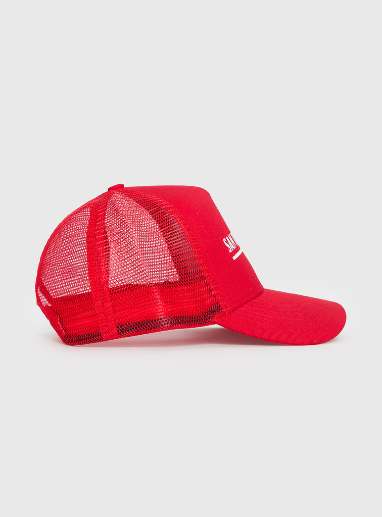 SDSU Trucker Hat Red | Princess Polly