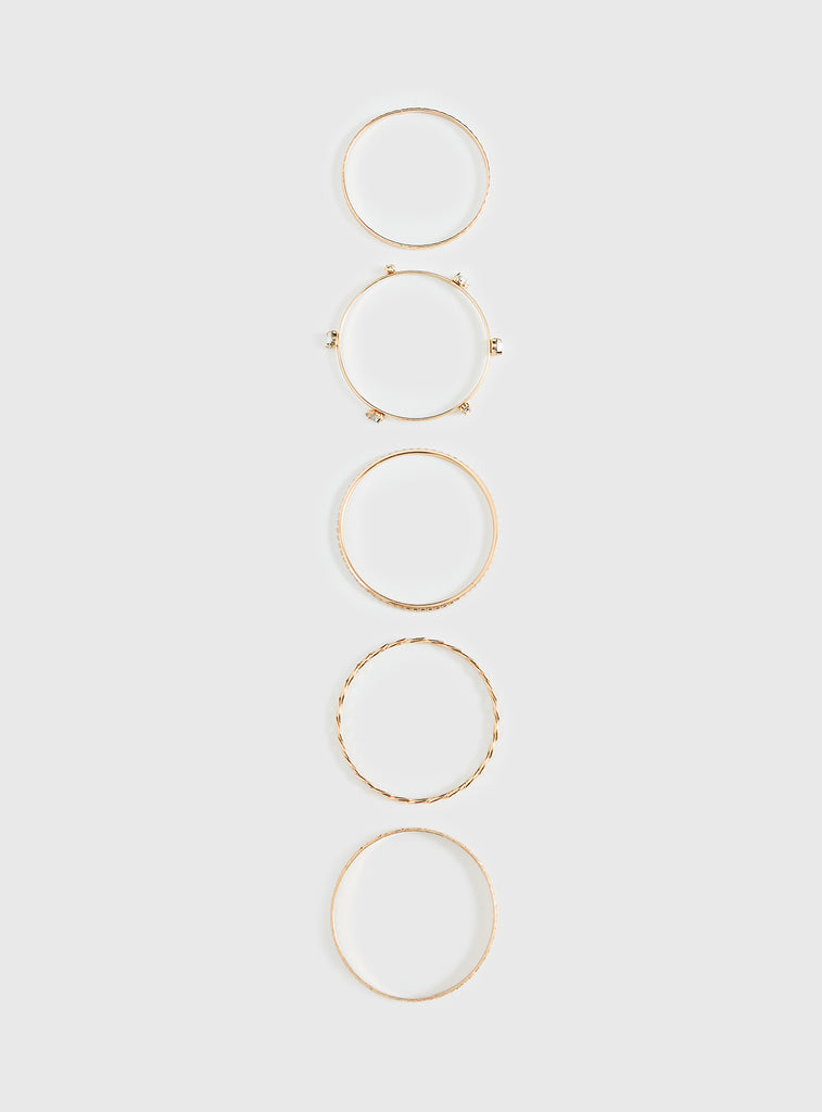 Valera Bracelet Pack Gold | Princess Polly