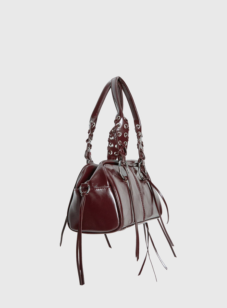 Ismeralda Tassel Bag Red | Princess Polly