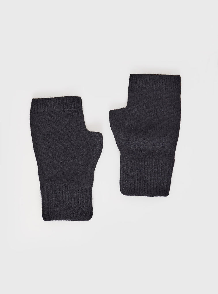 Jhett Mittens Black | Princess Polly